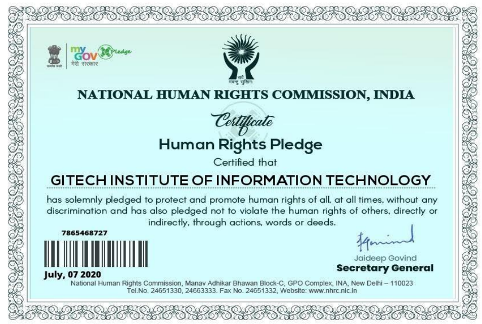 GI-TECH INSTITUTE OF INFORMATION TECHNOLOGY